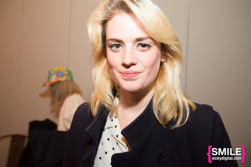 Jane Penny of TOPS backstage at Ceremony Room speakeasy grand opening ...